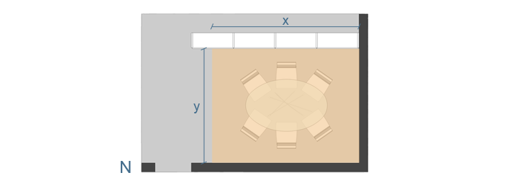 Forma, dimensioni e posizionamento di un tavolo - DIOTTI.COM
