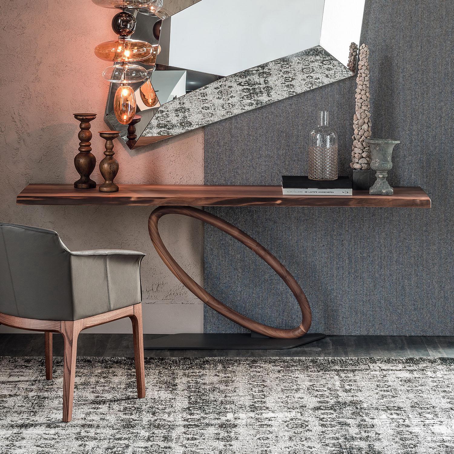 Consolle di design in legno canaletto Tour | DIOTTI.COM