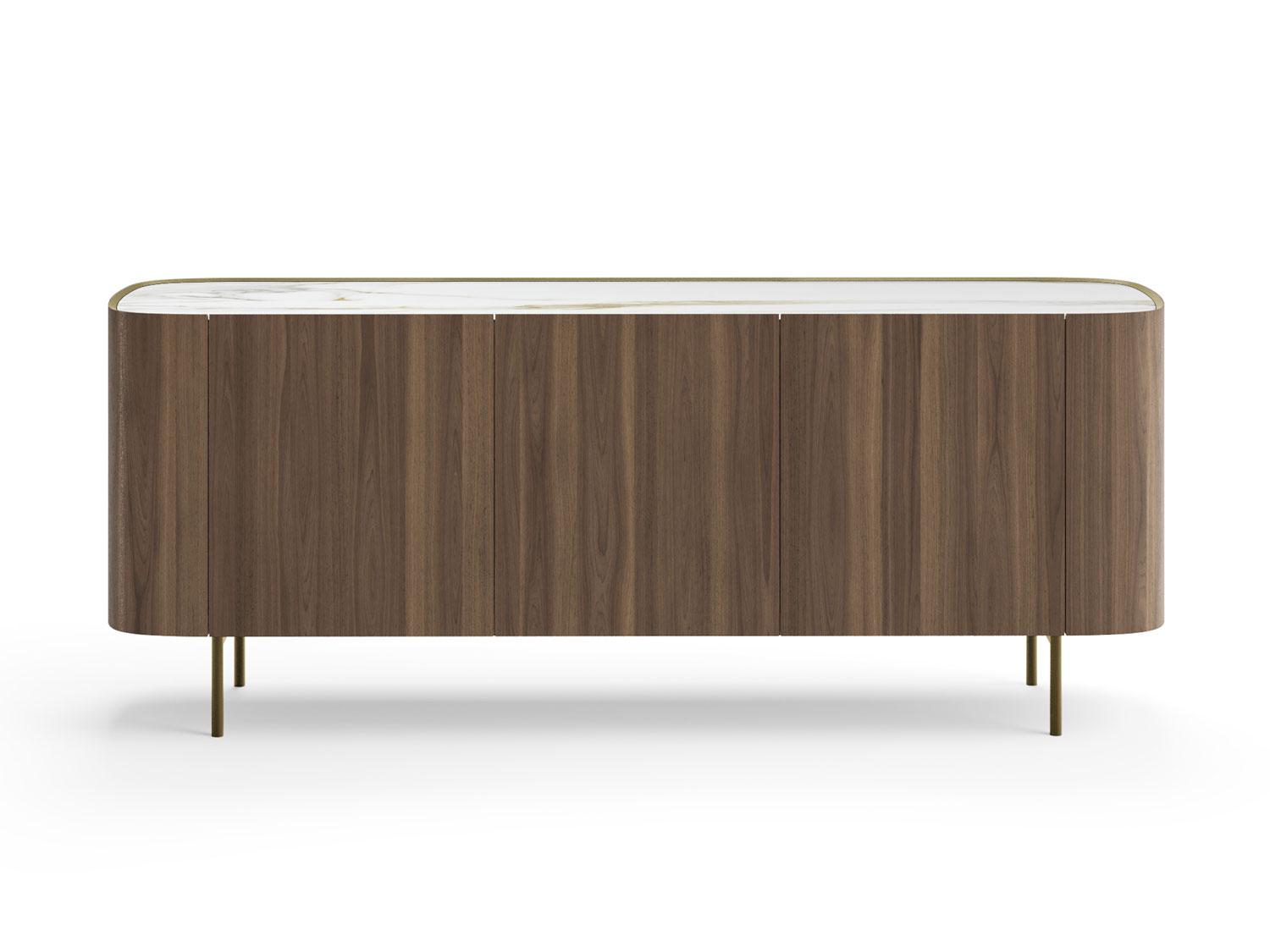 Buffet arrondi en bois Lena | DIOTTI.COM
