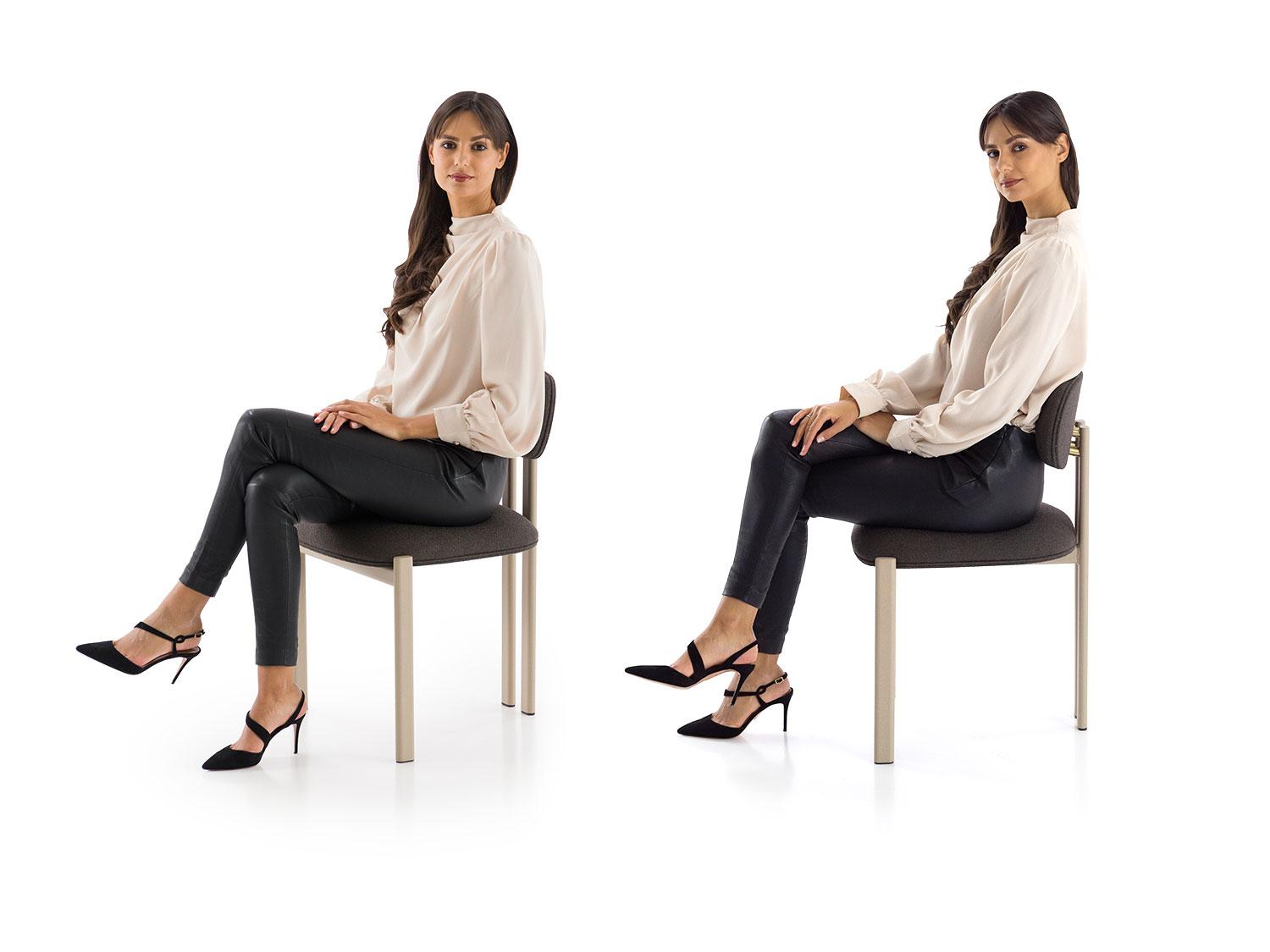 Chaise de table rembourrée moderne Mailea | DIOTTI.COM