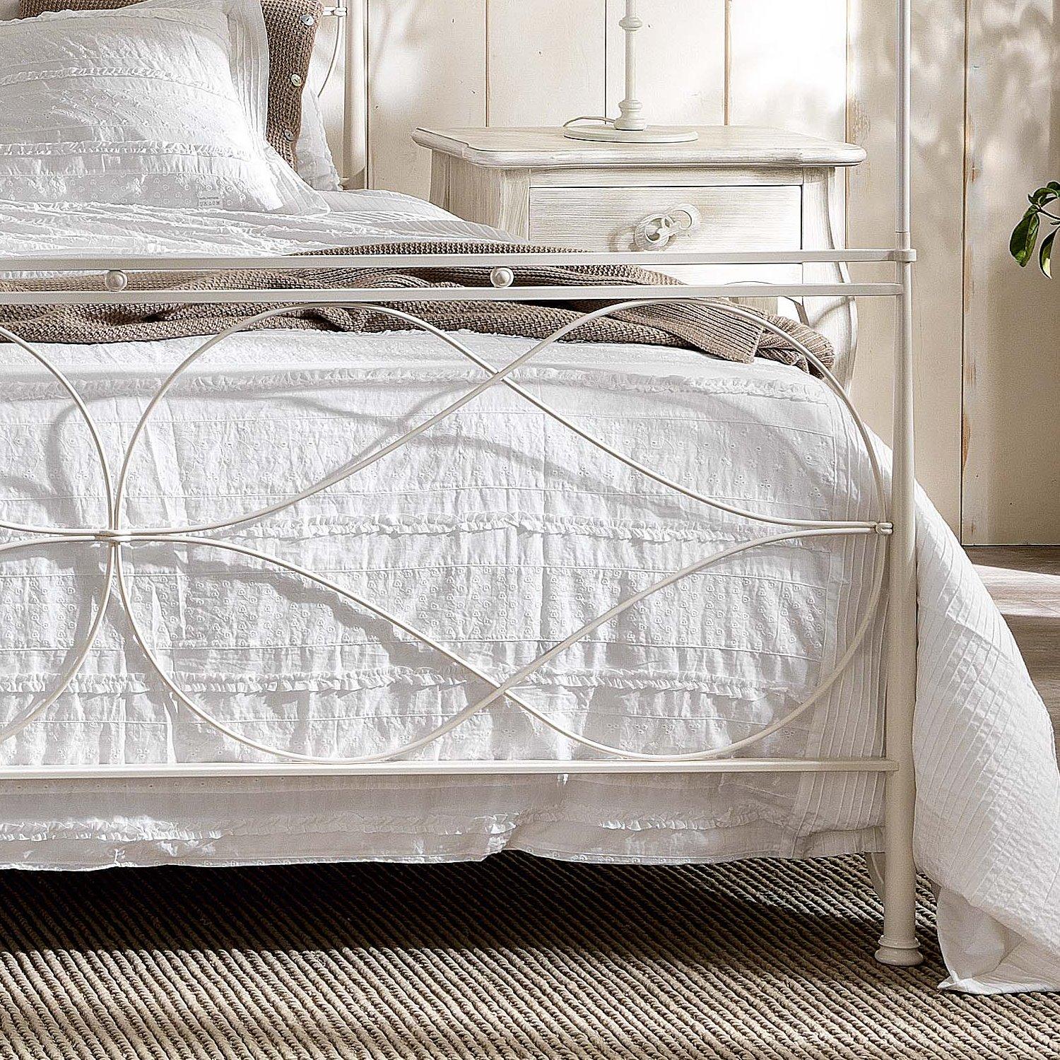 Letto a baldacchino in ferro laccato Raphael | DIOTTI.COM