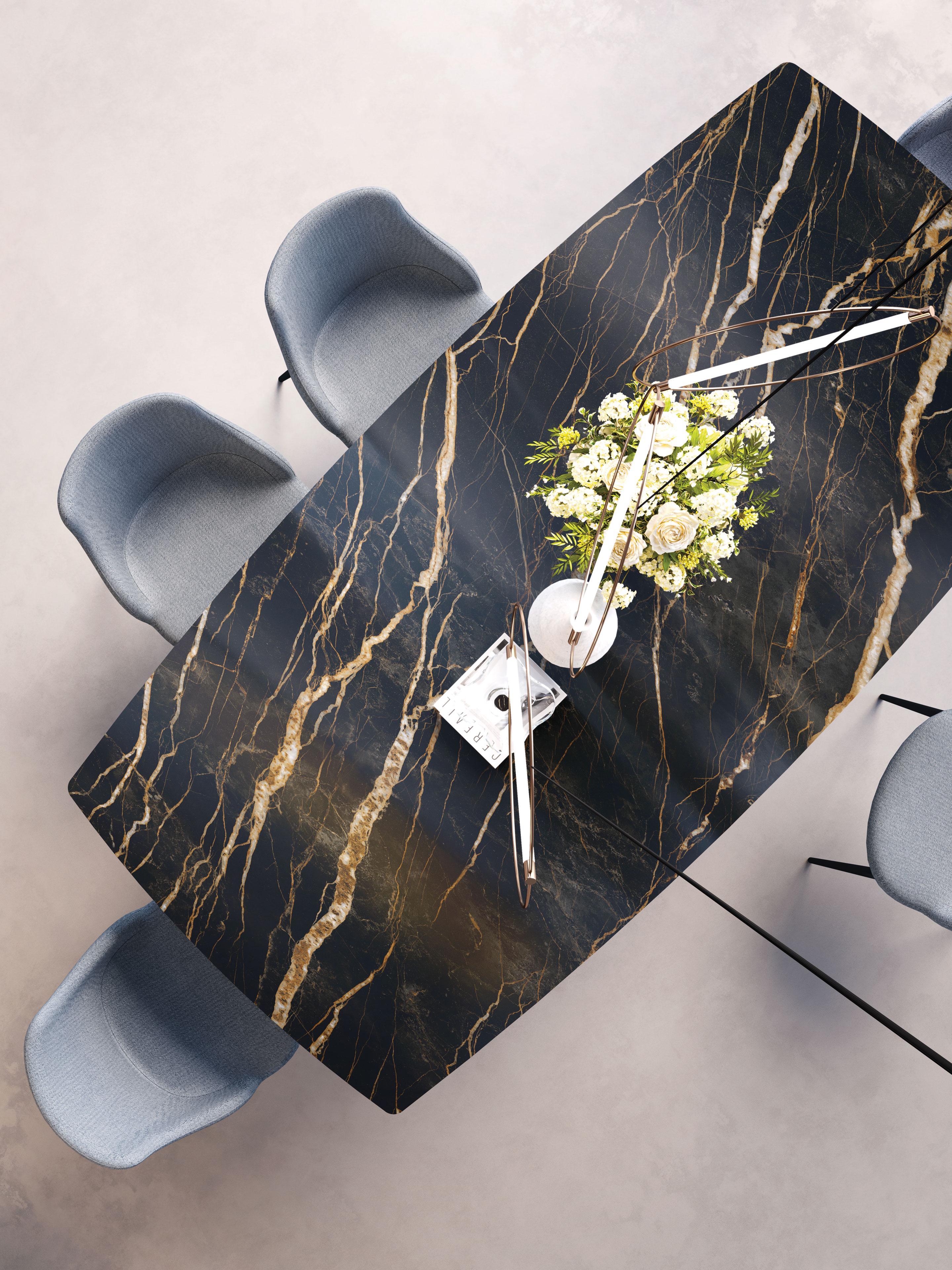 Tavolo moderno in vetro ceramica Shore | DIOTTI.COM