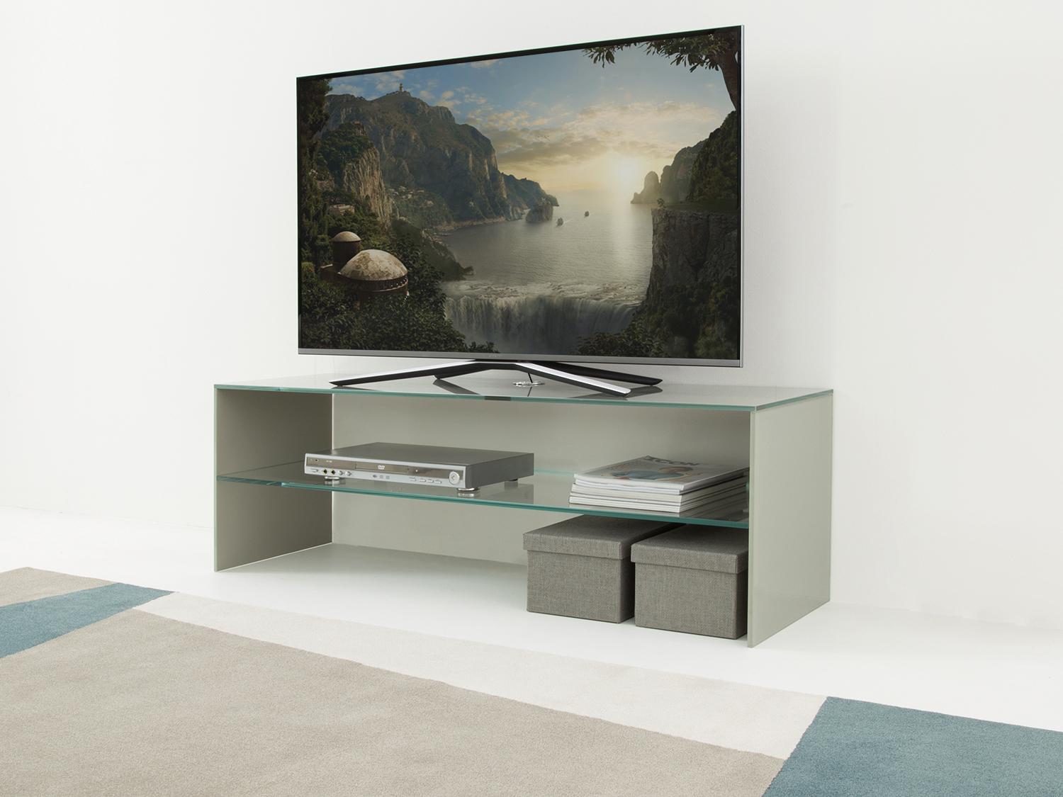 Mobile porta tv in vetro Multiglass | DIOTTI.COM