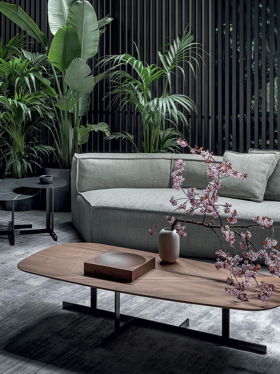 Peanut BX sectional sofa with peninsula | DIOTTI.COM