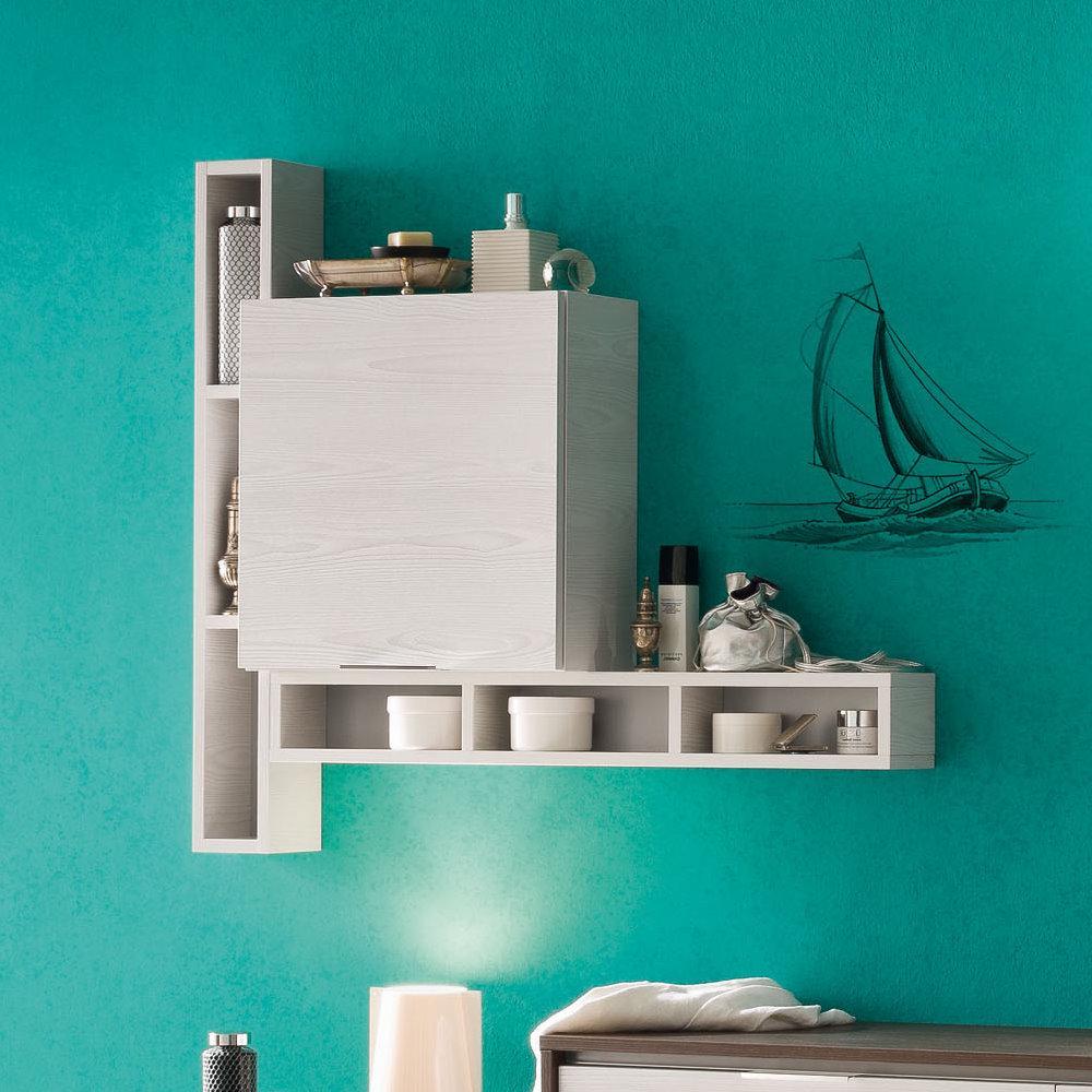 Bathroom storage shelf Atlantic / Frame Slim | DIOTTI.COM