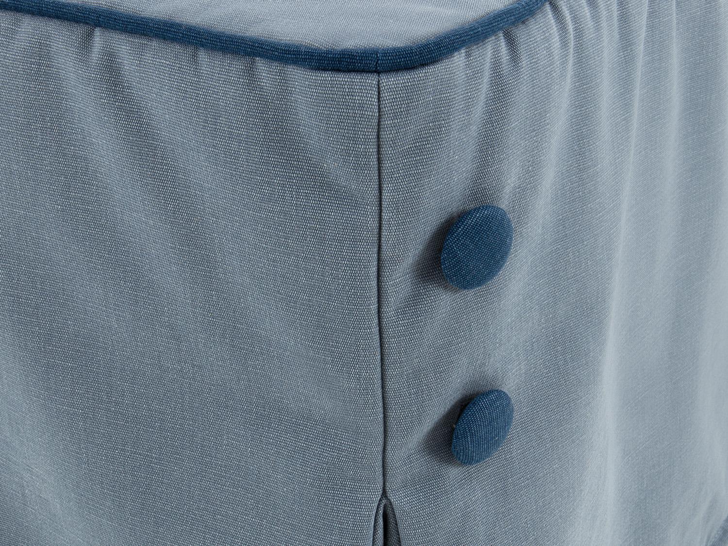 Denver pouf bed with wooden slats | DIOTTI.COM