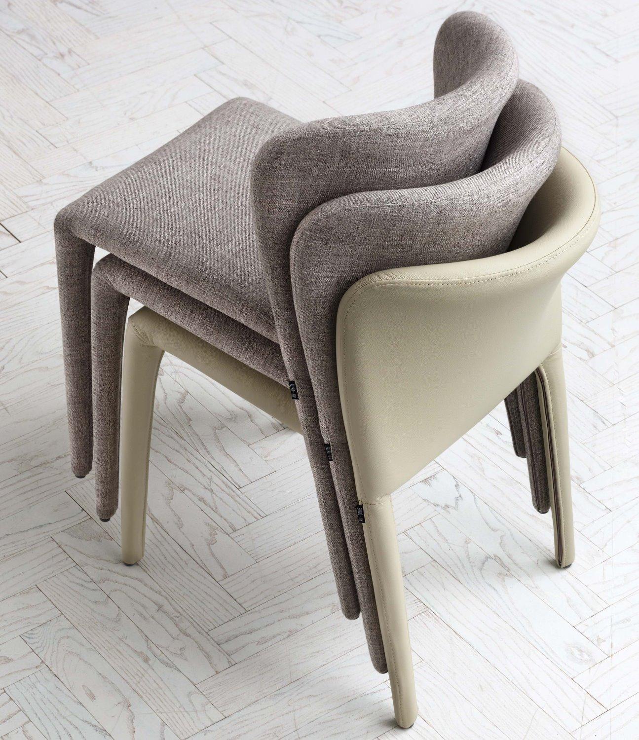 Polsterstuhl mit abnehmbarem Bezug Claire | DIOTTI.COM