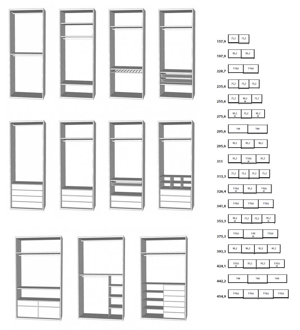 Idee - Un armadio su misura online: risparmiare progettando in ...